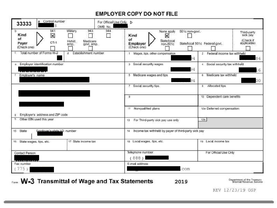 Sample Docs – Recovery Profit System